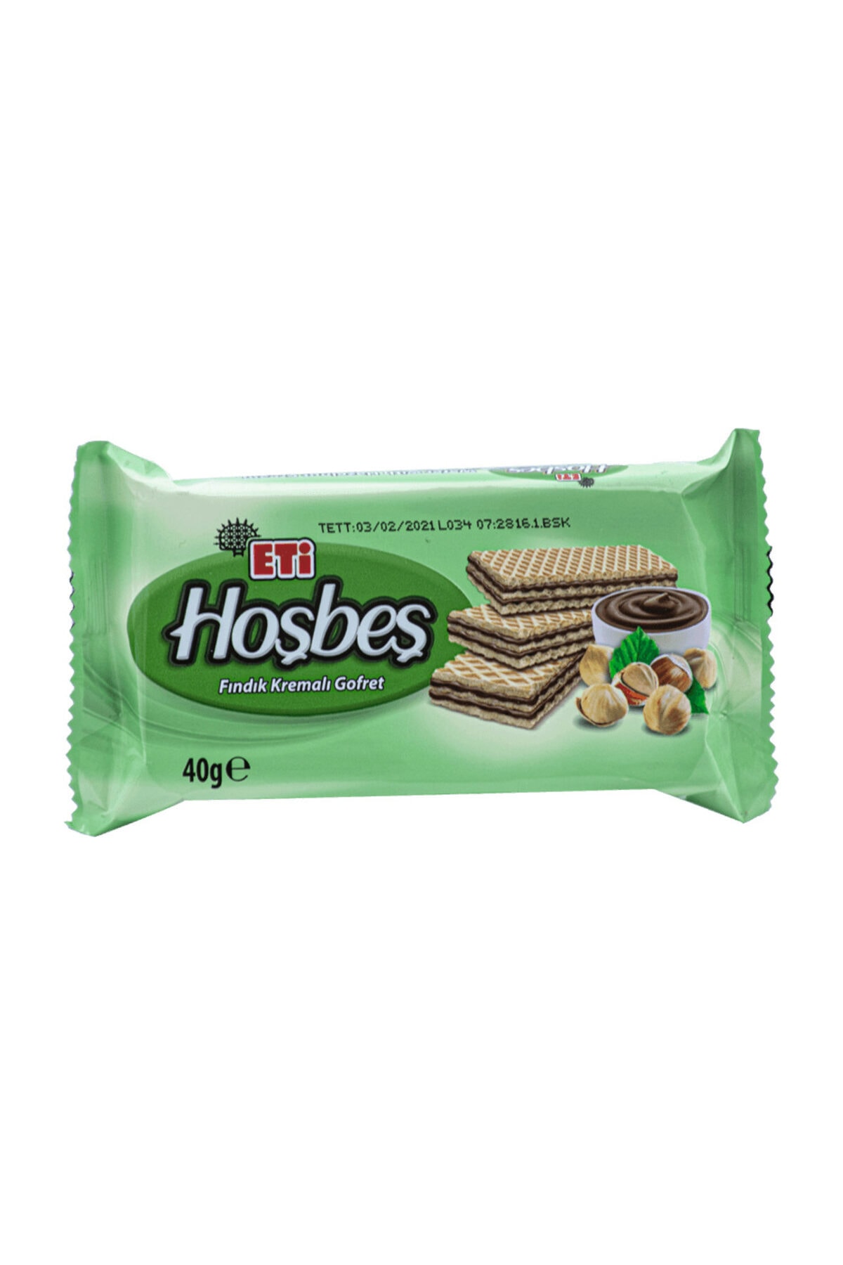 Eti Hoşbeş Fındıklı 70gr 12'li