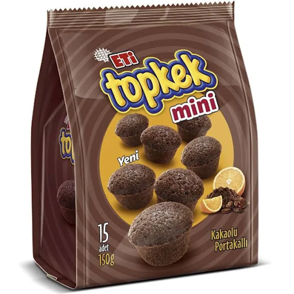 Eti Topkek Mini Kakao & Portakal